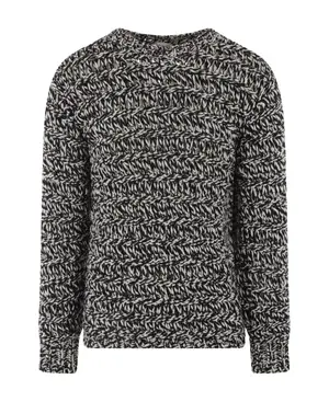 Dries Van Noten Round Neck Long-sleeved Sweater