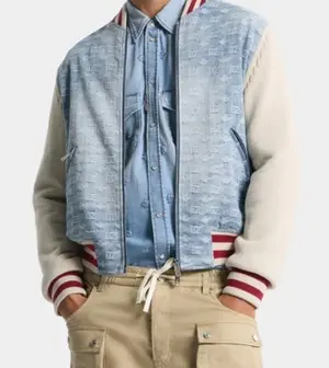 Dsquared2 Monogram Zipped Bomber Jacket