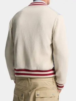 Dsquared2 Monogram Zipped Bomber Jacket