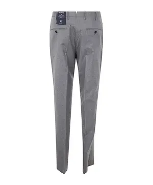 Incotex Tapered Trousers With Belt Loops - Gray