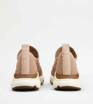 TOD'S Kate Slip-on Sneakers With Graphic Pattern - Nude