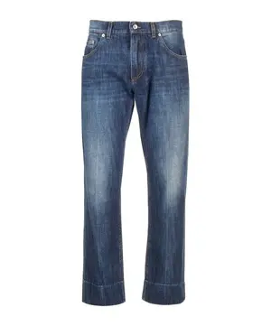 Dolce & Gabbana Logo Plaque Jeans