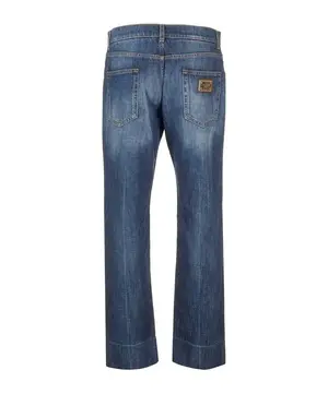Dolce & Gabbana Logo Plaque Jeans