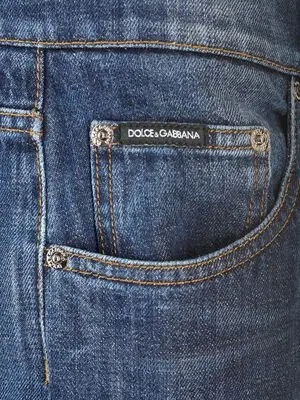 Dolce & Gabbana Logo Plaque Jeans