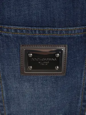 Dolce & Gabbana Logo Plaque Jeans