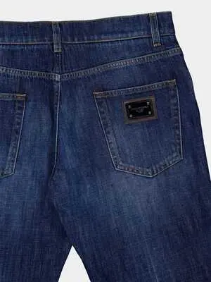 Dolce & Gabbana Logo Plaque Jeans