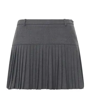 MARINE SERRE Flared Mini Skirt