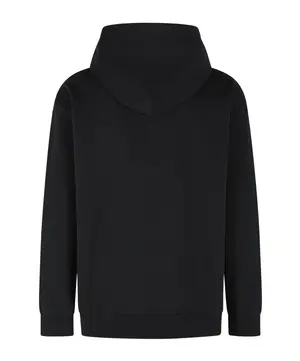 MAISON MARGIELA Long-sleeved Drawstring Hoodie - Black