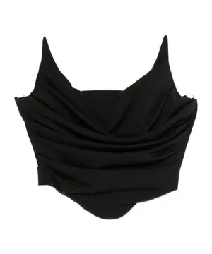 Giuseppe Di Morabito Pleated Corset Top