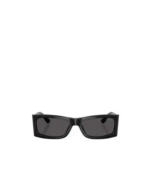 Prada Rectangular Frame Sunglasses - Black