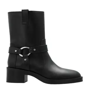 STUART WEITZMAN Round Toe Ankle Boots