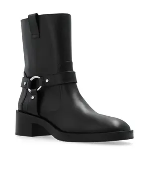 STUART WEITZMAN Round Toe Ankle Boots