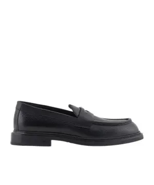 Emporio Armani Almond Toe Loafers For Men