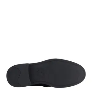 Emporio Armani Almond Toe Slip-on Loafers
