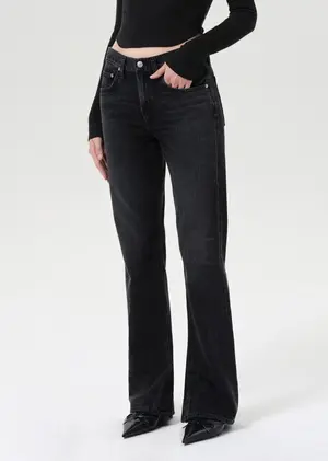 AGOLDE Mid-rise Flared Leg Jeans