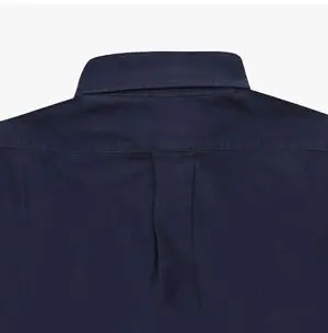 Polo Ralph Lauren Polo Pony Embroidered Curved Hem Shirt - Blue