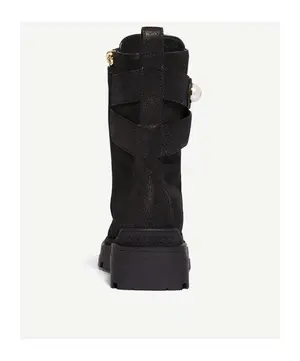 JIMMY CHOO Noemi 45 Lace-up Ankle Boots - Black