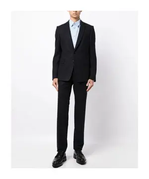 Dries Van Noten Lapel Long-sleeved Suit Set
