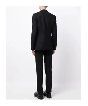 Dries Van Noten Lapel Long-sleeved Suit Set