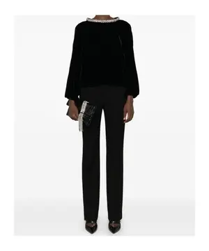 Isabel Marant Étoile Bertina Blouse With Crystal Embellishment