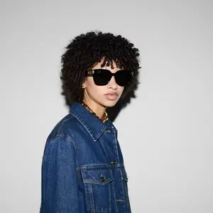 Gucci Cat Eye Sunglasses - Bright Black