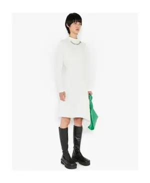 J.W.ANDERSON Chain Neck Asymmetric Hem Dress