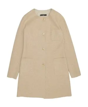 Max Mara Long-sleeved Coat - Nude