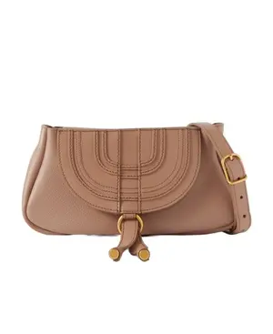 Chloé Marcie Small Shoulder Bag - Brown