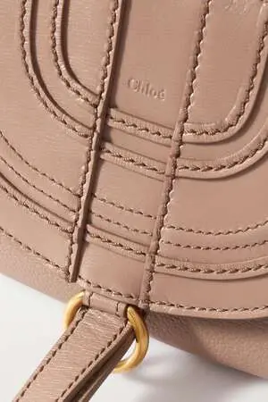 Chloé Marcie Small Shoulder Bag - Brown