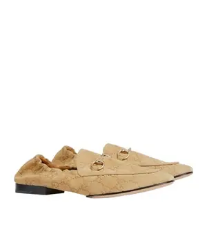Gucci Gg Logo Horsebit Loafers