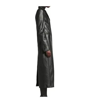 Balenciaga Mid-length Leather Coat