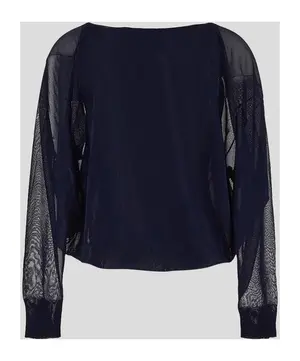 Alaïa Semi-sheer Button-front Cardigan