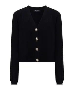 Balmain V-neck Buttoned Cardigan