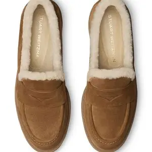 STUART WEITZMAN Celia Lite Shearling Loafer