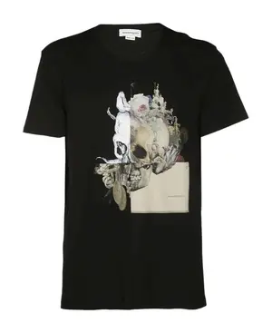 Alexander McQueen Logo Short-sleeved T-shirt