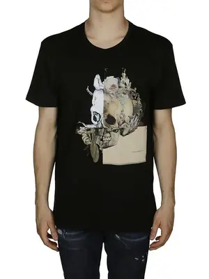 Alexander McQueen Logo Short-sleeved T-shirt