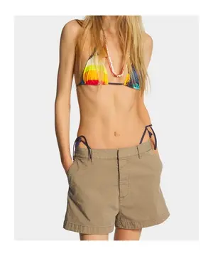 Dsquared2 Baggy High-waisted Shorts