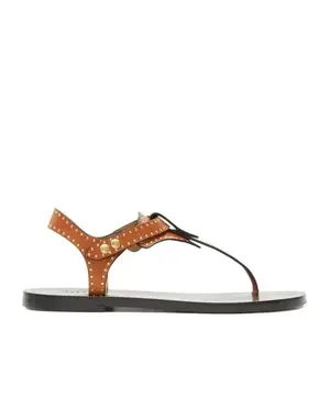 Isabel Marant Étoile Jooni Thong Strapped Flat Sandals - Brown