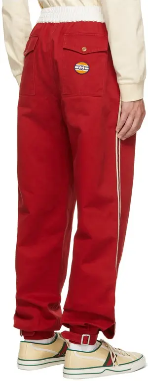 Gucci Military Drill Buckled Pants