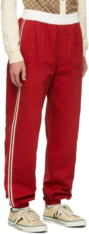 Gucci Military Drill Buckled Pants