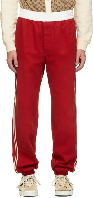 Gucci Military Drill Buckled Pants