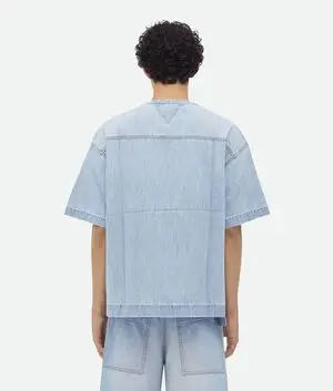 Bottega Veneta Light Bleached Denim T-shirt