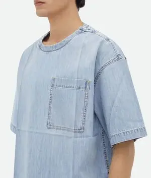 Bottega Veneta Light Bleached Denim T-shirt