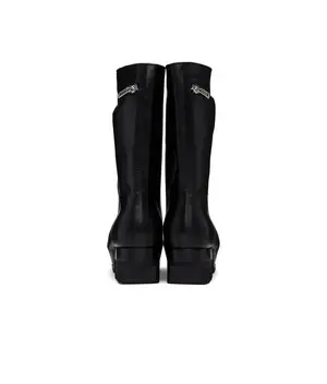 Rick Owens Hollywood Bauhaus Ballast Pull Boots