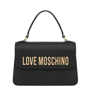 Moschino Embossed Logo Tote Bag