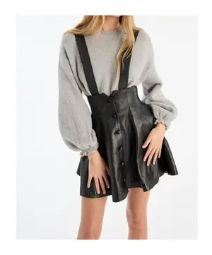 ROTATE BY BIRGER CHRISTENSEN Balloon Sleeve Sweater