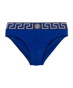 Versace Greca Waistband Swim Briefs - Lans