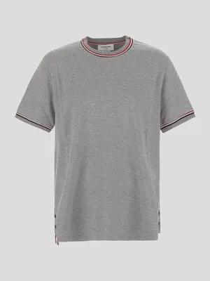 Thom Browne Milan Striped Crewneck T-shirt