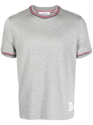 Thom Browne Milan Striped Crewneck T-shirt