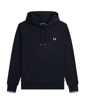 Fred Perry Hooded Sweatshirt - Black
